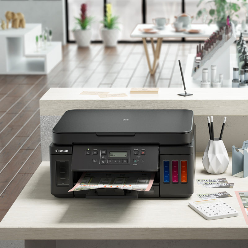 佳能（Canon）加墨式高容量商用一体机 PIXMA G6080 - 打印机及一体机 - 佳能官方线上商城