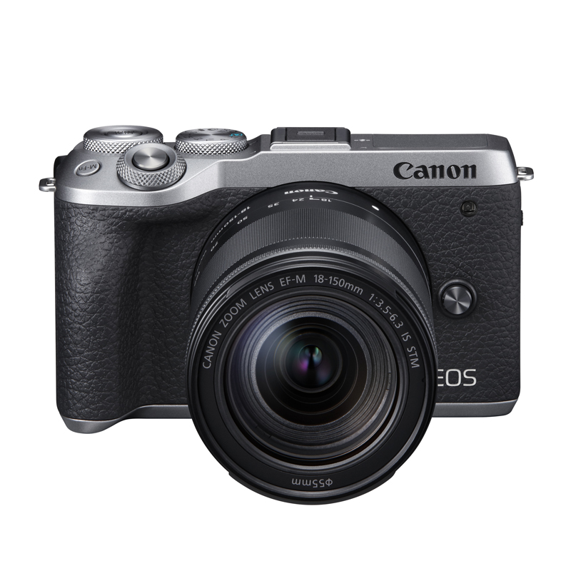 EOS M6 Mark II 银色套机 EF-M 18-150mm f/3.5-6.3 IS STM - EOS单反/微单相机 - 佳能官方线上商城