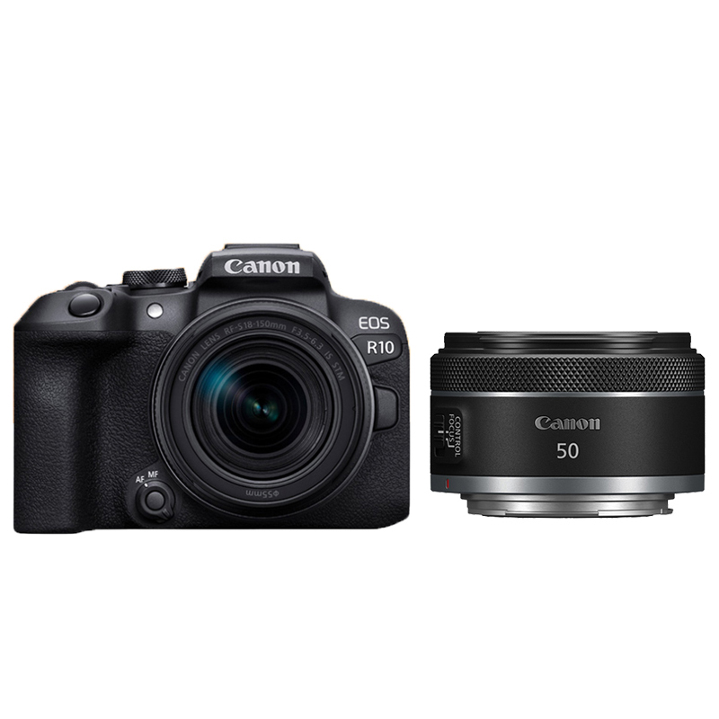 EOS R10套机RF-S18-150mm F3.5-6.3 IS STM+RF50mm F1.8 STM - EOS单反/微单相机 - 佳能 ...